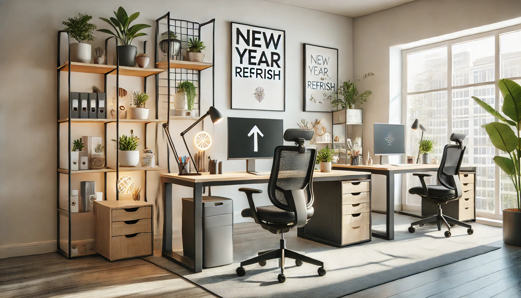 How to Refresh Your Office Space for the New Year: Affordable Solution – Lakdi Furniture & Interiors