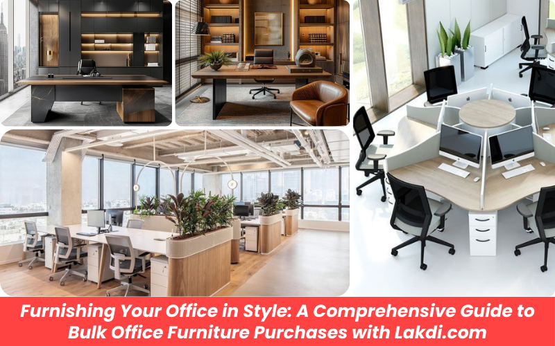Furnishing Your Office in Style: A Comprehensive Guide to Bulk Office – Lakdi Furniture & Interiors