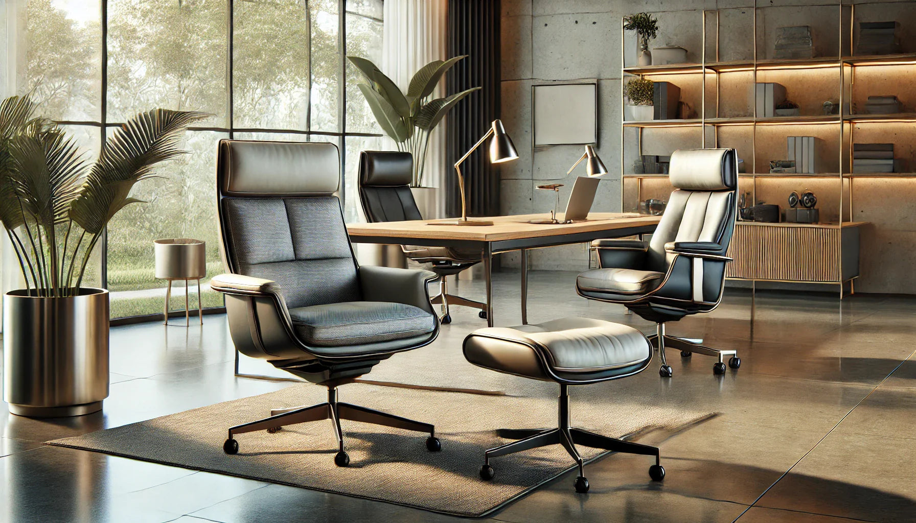Luxury Chairs That Add Style and Comfort to Your Workspace – Lakdi Furniture & Interiors