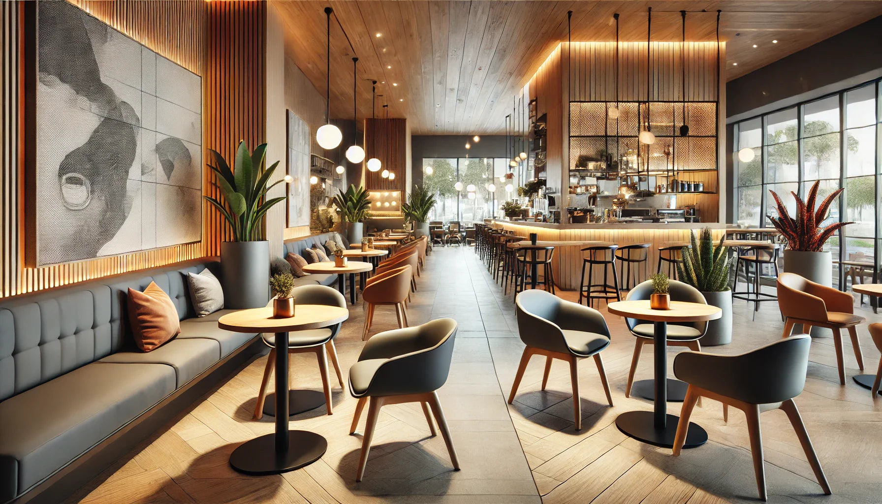 Top 7 Must-Have Furniture Pieces for a Modern Café Setup – Lakdi ...