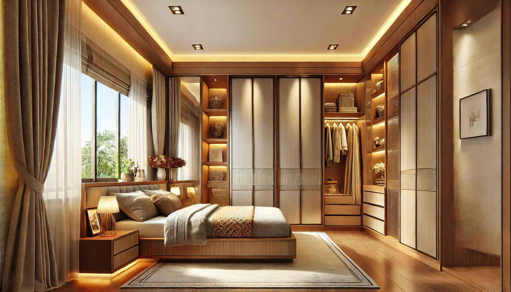 Wardrobe Designs That Perfectly Fit Indian Bedrooms – Lakdi Furniture ...