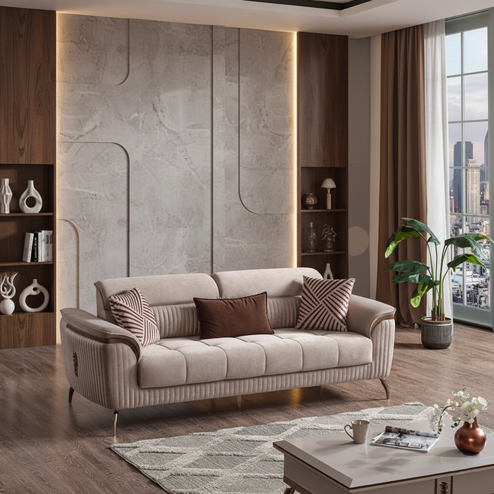Luxury Sofa with Premium Design and Elegant Comfort – Lakdi Furniture ...