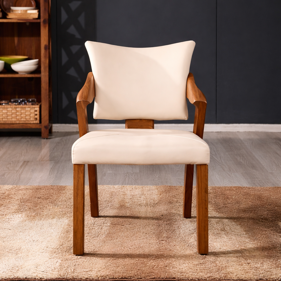 Dining Chair Modern Luxury Design with Cushioned Seat for Dining Room ...