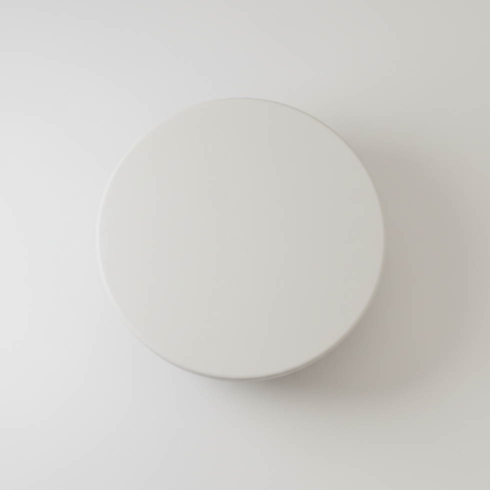 Modern Round Coffee Table with Storage - White Finish – Lakdi.com ...