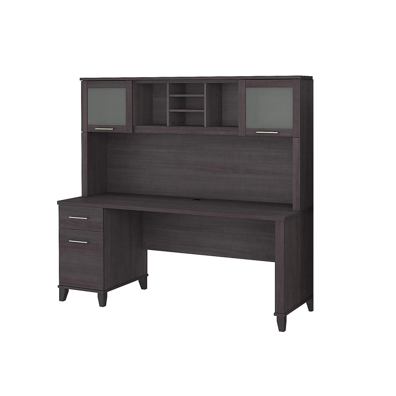 Office Computer and Study Table Made In Pre-Laminated Board Drawers an ...