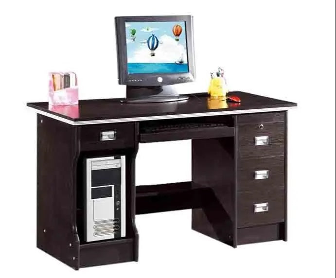 Computer Table with Drawer & Keyboard & CPU Space – Lakdi Furniture ...