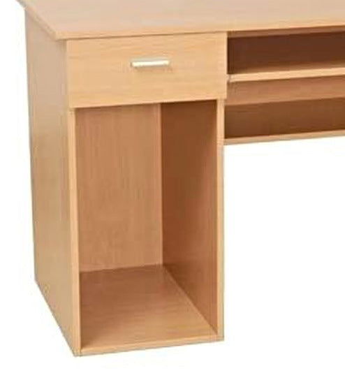 Efficient Workstation: Computer Table with Keyboard Tray Collection