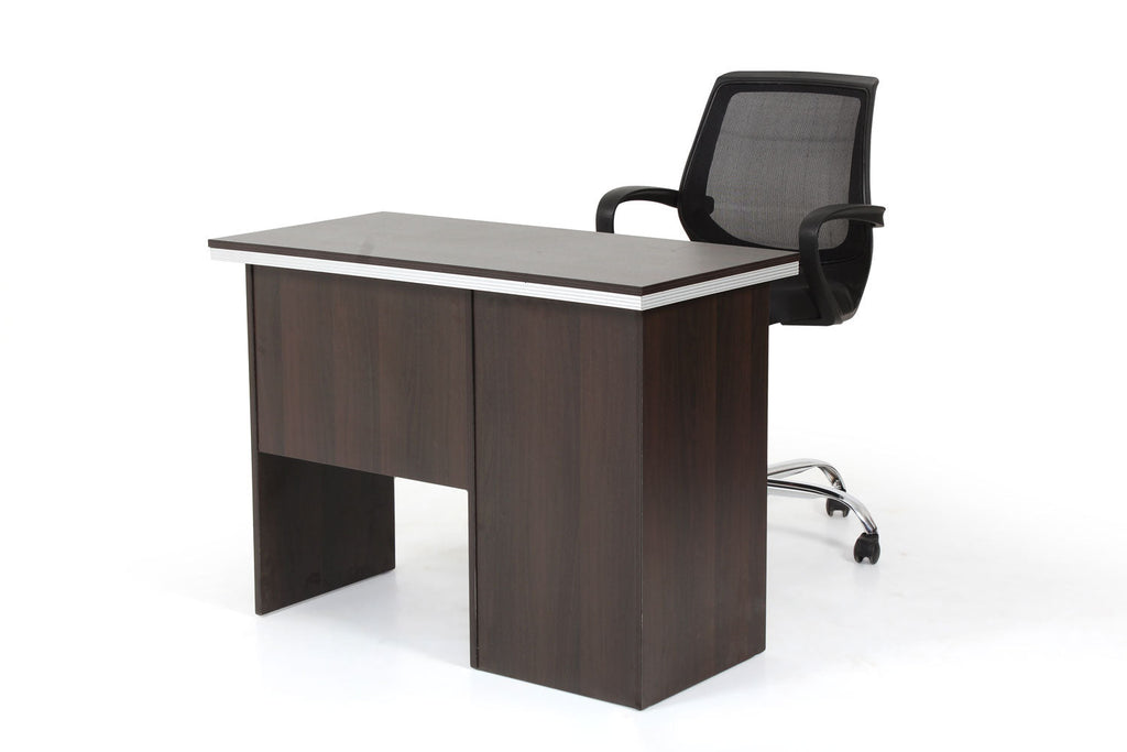 Executive Office Table with Drawer Pedestal & Modesty Panel