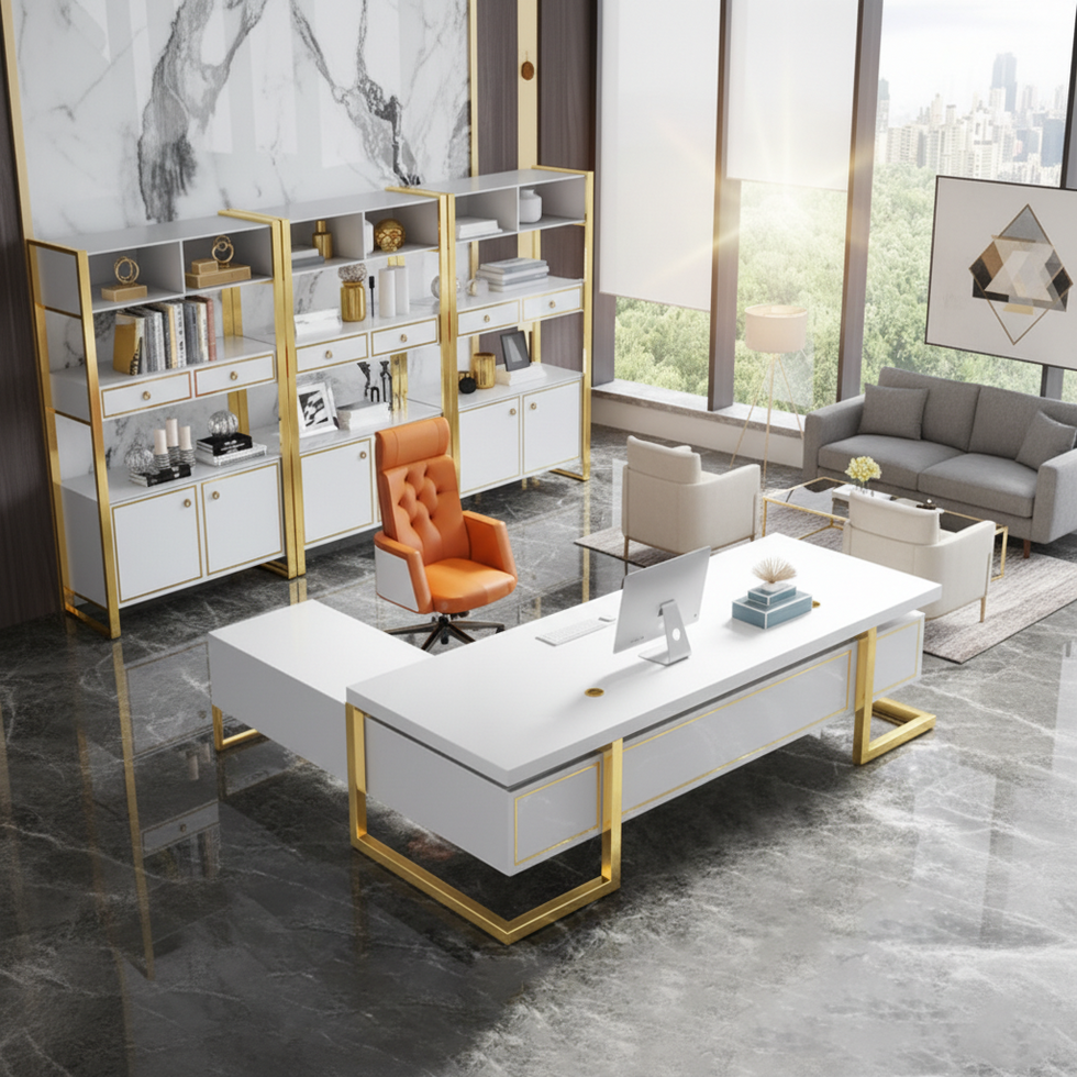 Executive Director Table - Modern & Luxurious Design – Lakdi.com ...