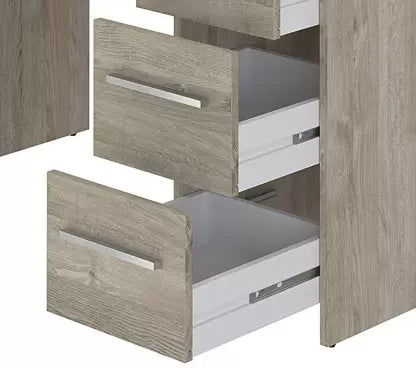 Office Table with 3 Drawer & Modesty Panel