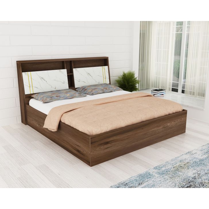 Experience Regal Comfort: Queen Size Bed Collection