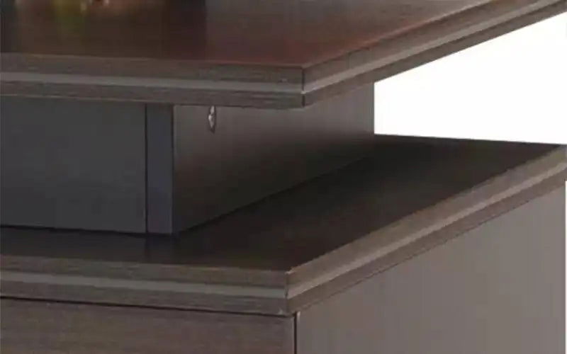 Wooden & Metal Modern Design Office Computer Table Desk