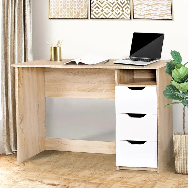 Wooden computer table design, Computer table for home, Folding computer ...